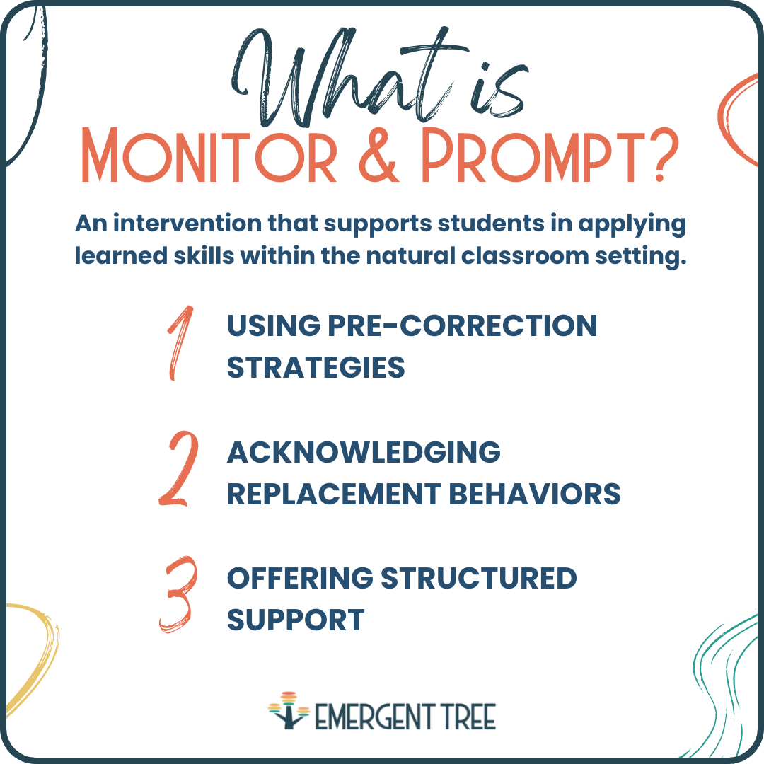 Supporting Students On and Off the Court: The Monitor & Prompt Process